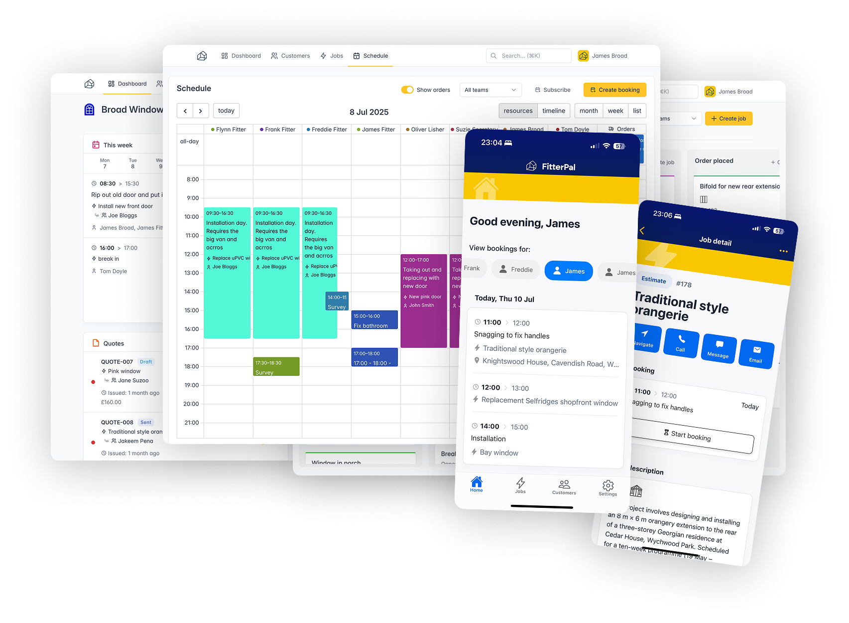FitterPal - All-in-one window-fitting job management software
